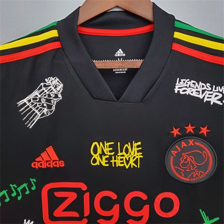 Camiseta Ajax Terceiro Uniforme Oficial Adidas Temporada 21/22 Edição ...