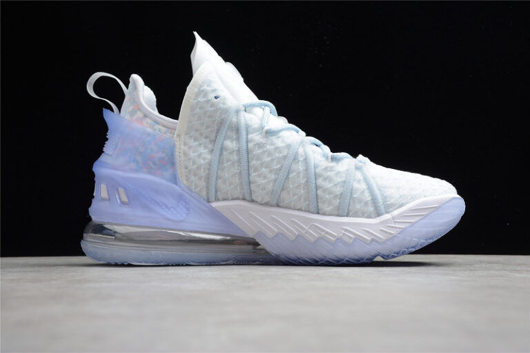 Tênis de Basquete Lebron 18 Branco Play For The Future - Sportset